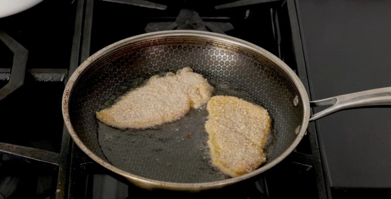 Crispy Chicken Schnitzel Paired with Homemade Gravy - An Easy Recipe ...